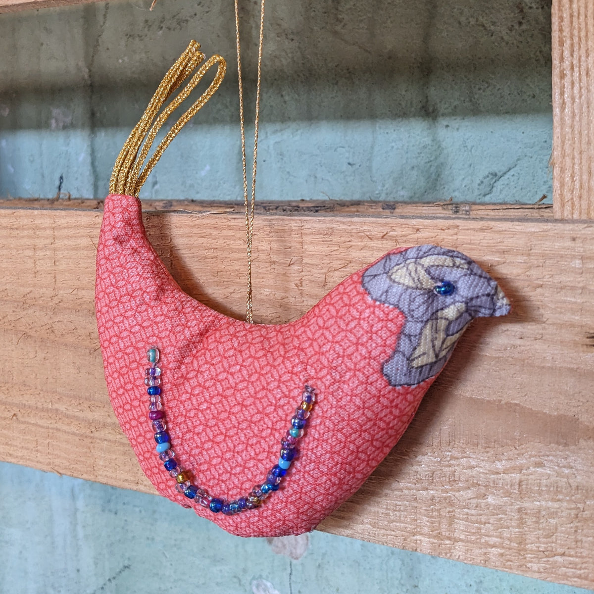 Upcycled Sari Bird Ornaments – Dekko Trading